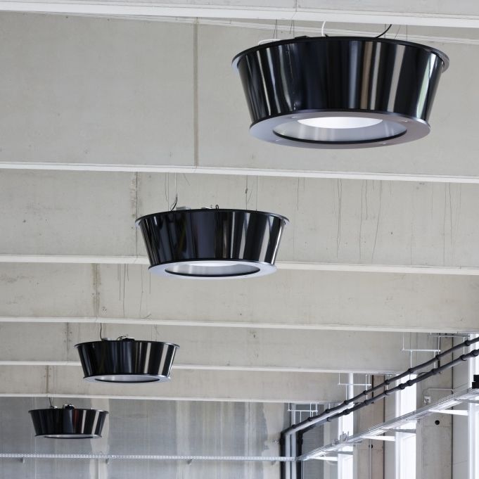 Ceiling-mounted infrared heater - 2IN1 - Redwell Manufaktur - hanging ...