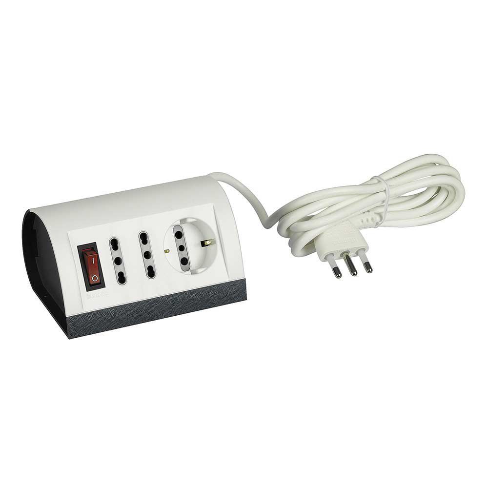 Power socket - DESKTOP DISTRIBUTION - Bticino - data / telephone / triple