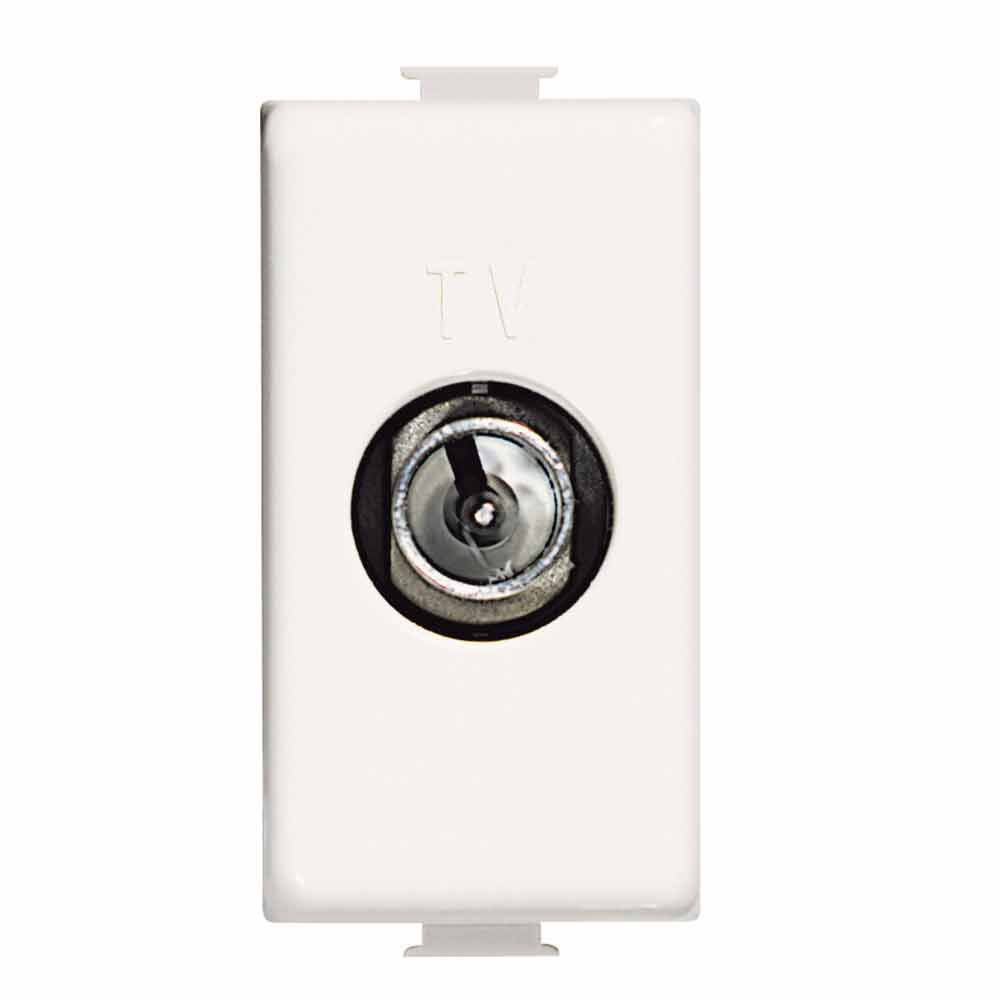 TV socket - AM5173D - Bticino - wall-mounted / traditional / white
