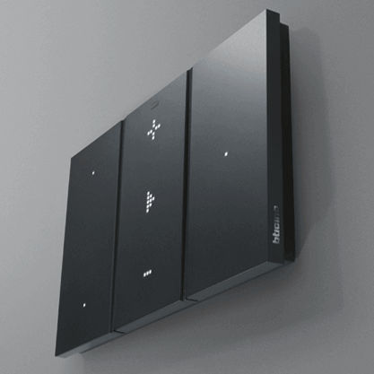 Metal door intercom system - Bticino - exterior / interior / wireless
