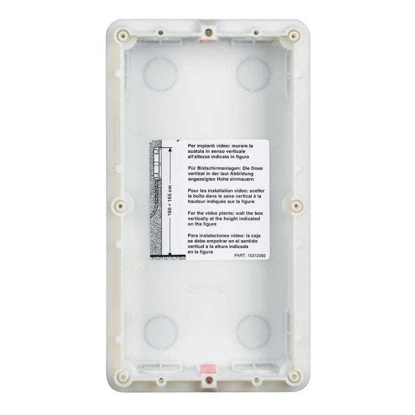 Electrical installation flush-mounted box - 350020 - Bticino - mechanical