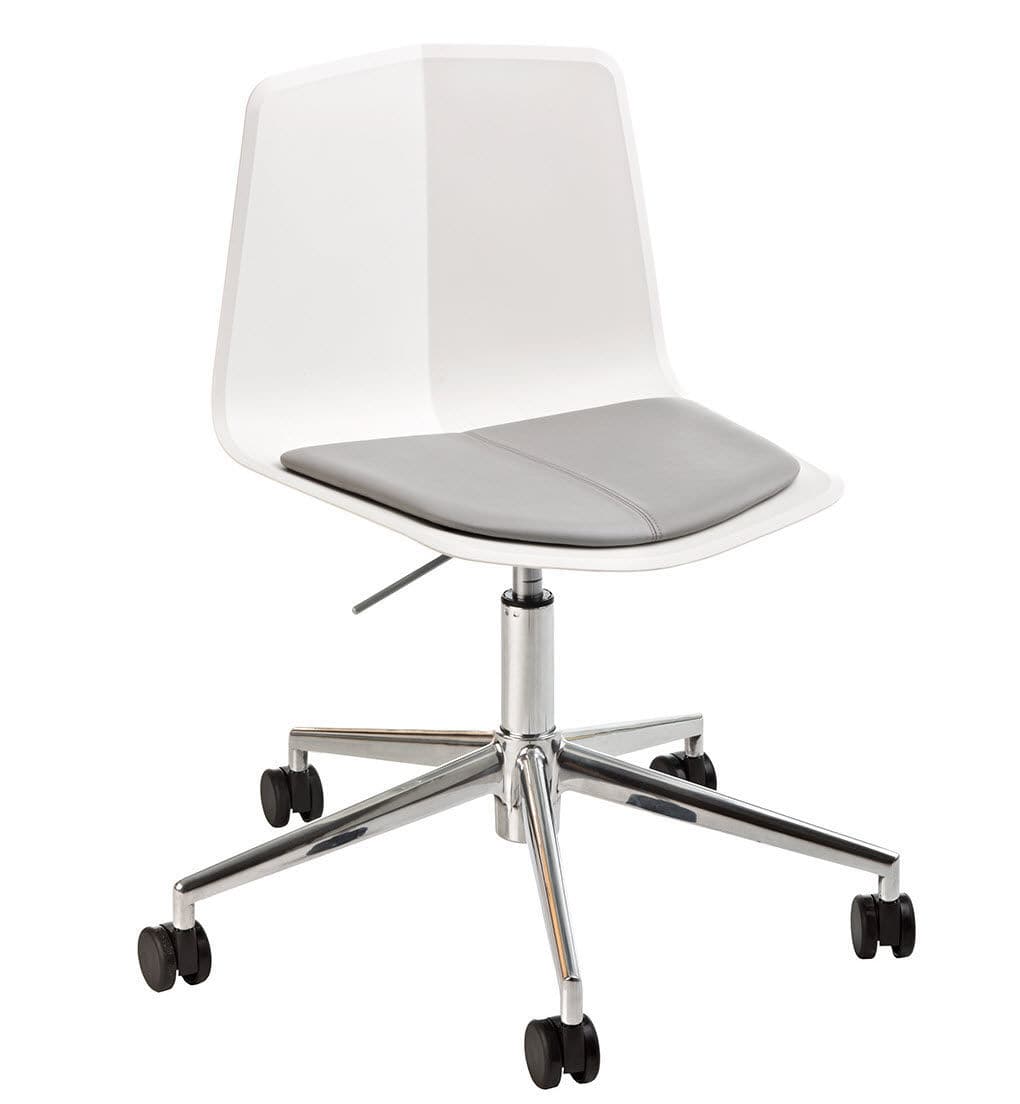 Contemporary chair - STRATOS - MAXDESIGN - indoor / fabric / oak