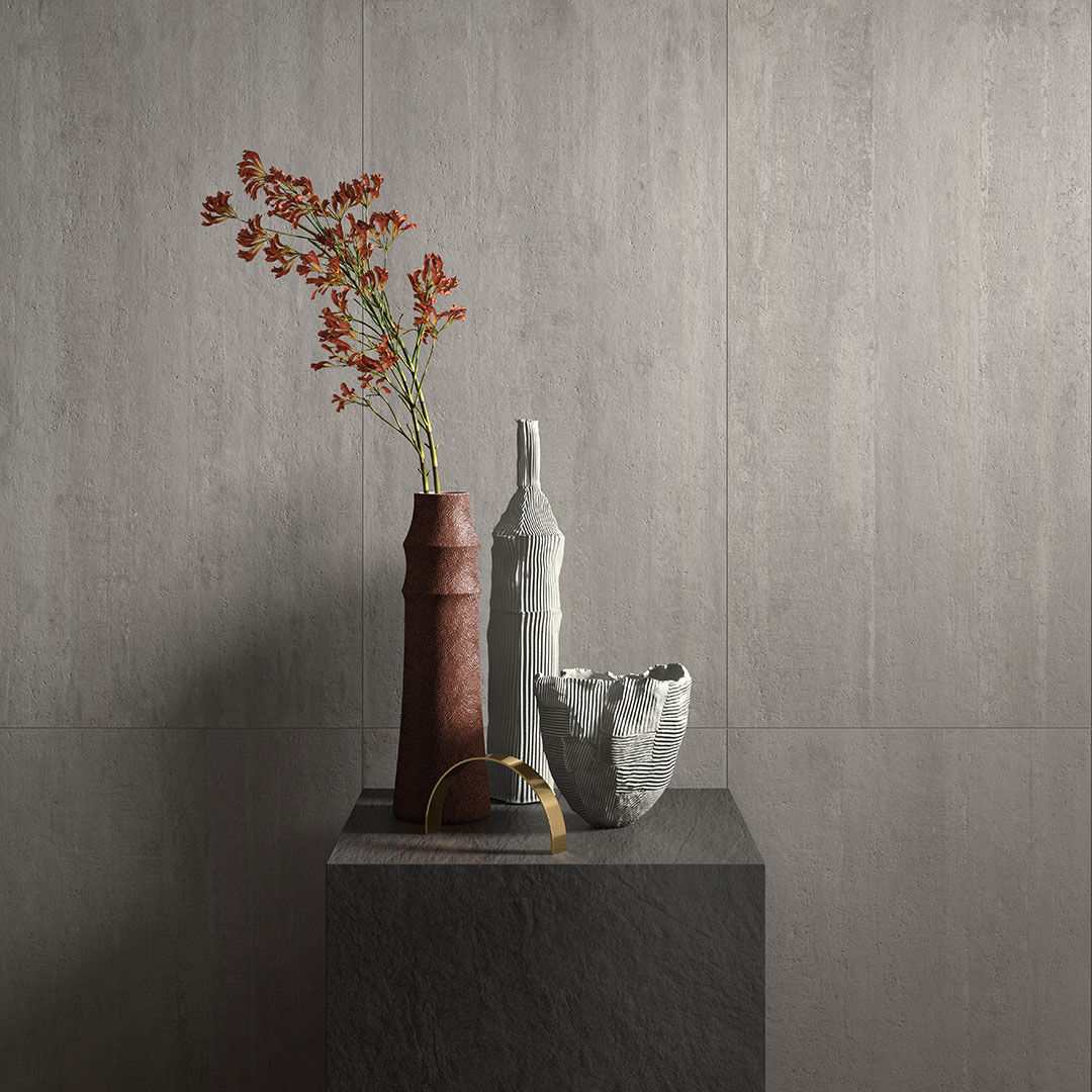 Porcelain stoneware tile - DECK - CASTELVETRO - matte / indoor / living ...