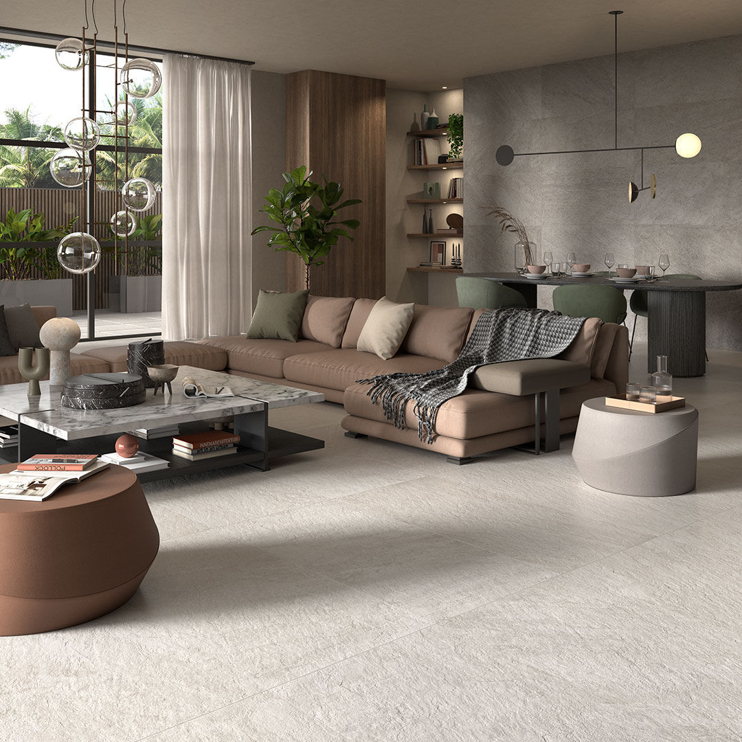 Porcelain stoneware tile - QUARTZ - CASTELVETRO - natural finish ...