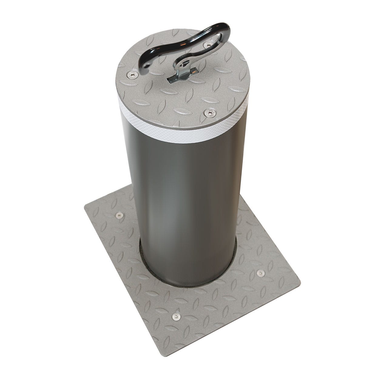 Access control bollard - BMM - CAME URBACO - steel / mechanical