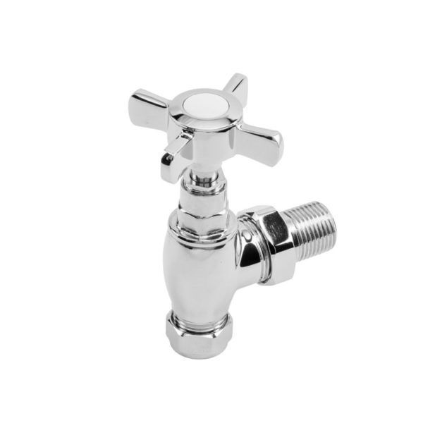 Wall-mounted shut-off valve - V4 - Kenny&Mason - chromed metal / brass ...