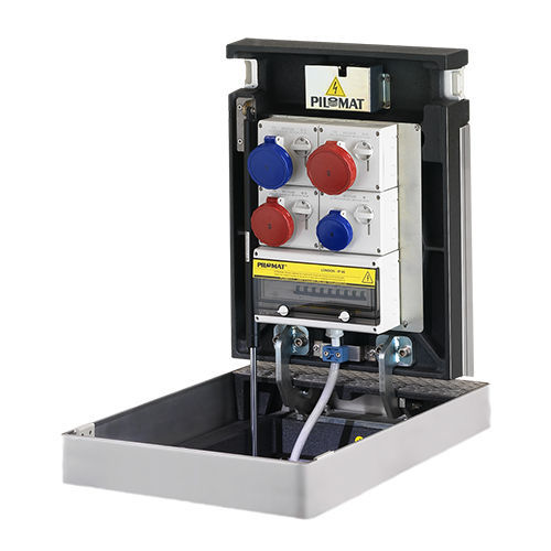 Electrical distribution bollard - LONDON 8050 - PILOMAT - steel ...