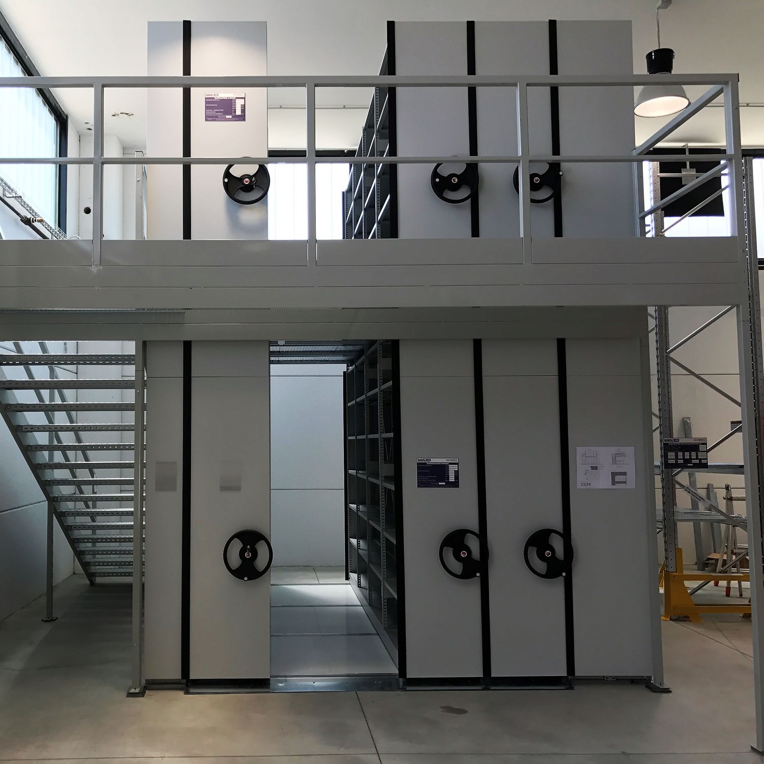 Storage mobile shelving - MOBICLASS - ELECTROCLASS - for office ...