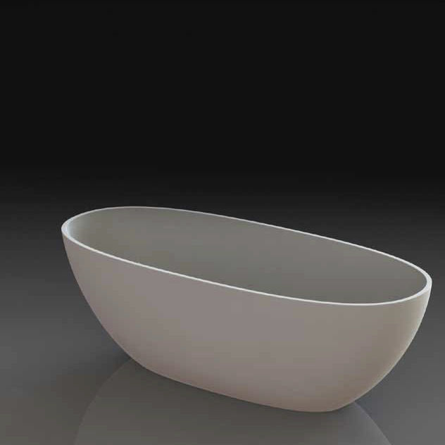Quartz composite bathtub - TORONTO - Dado Creations Pty (LTD) - white