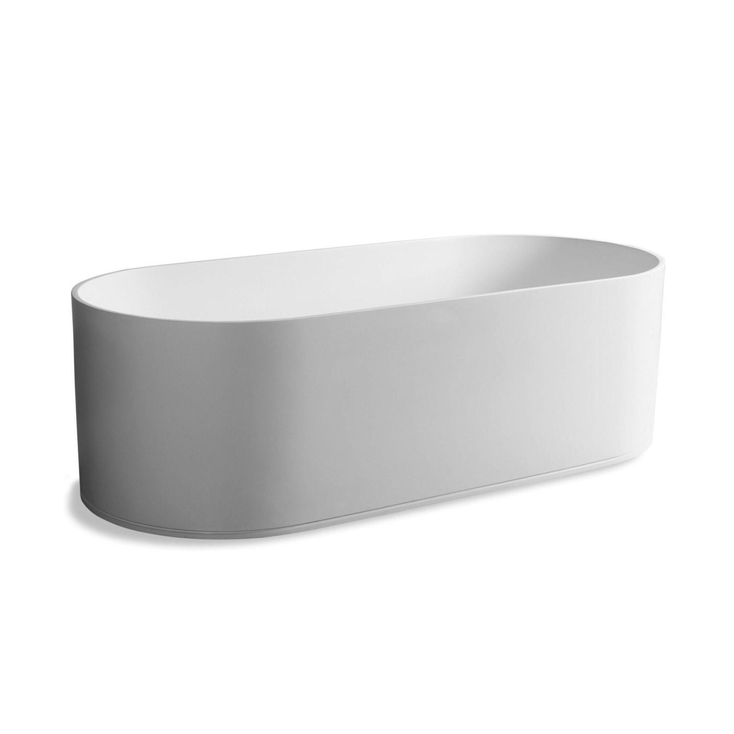 Free-standing bathtub - SOHO BATH - Dado Creations Pty (LTD) - quartz composite / minimalist ...