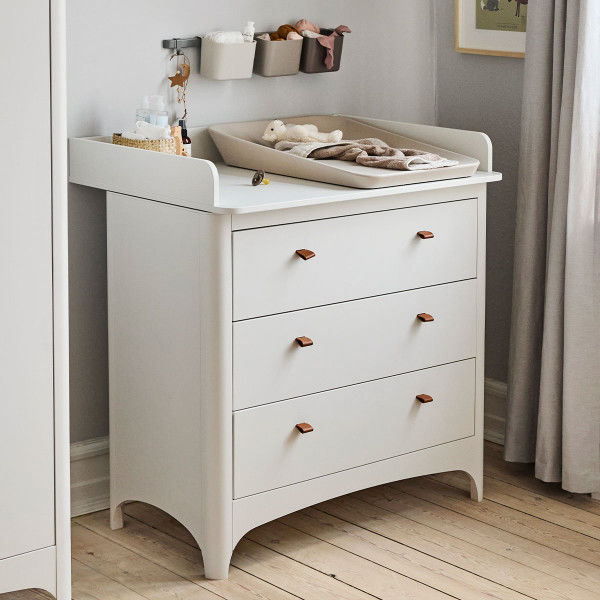 Lacquered MDF changing table - 650100 series - Leander - horizontal / baby