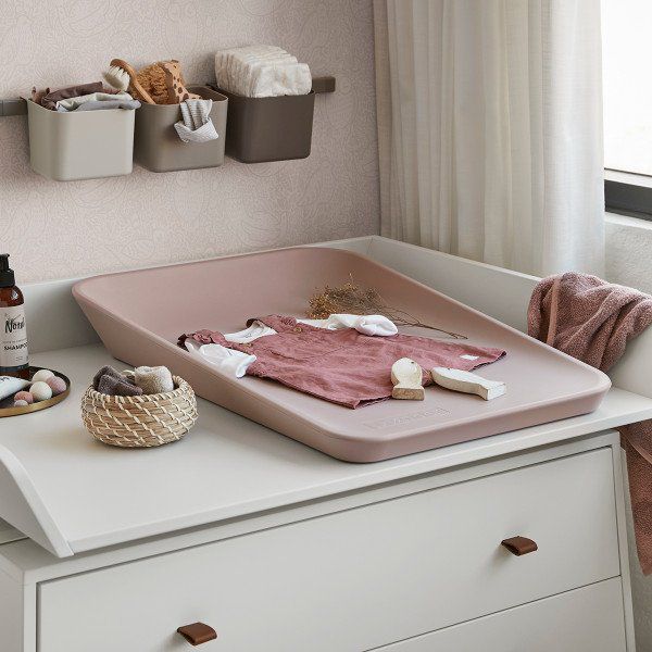 Laminated wood changing table - MATTY™ - Leander - polyurethane foam ...