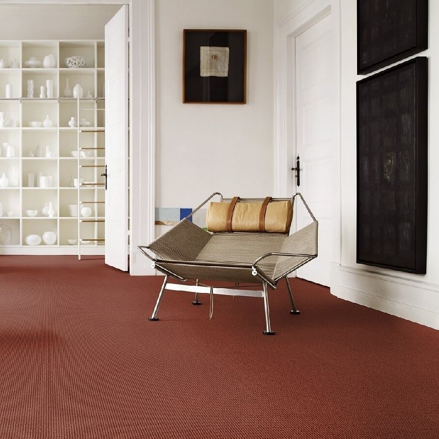 Tufted carpet - RUSTICA - VORWERK - structured / polyamide / plain