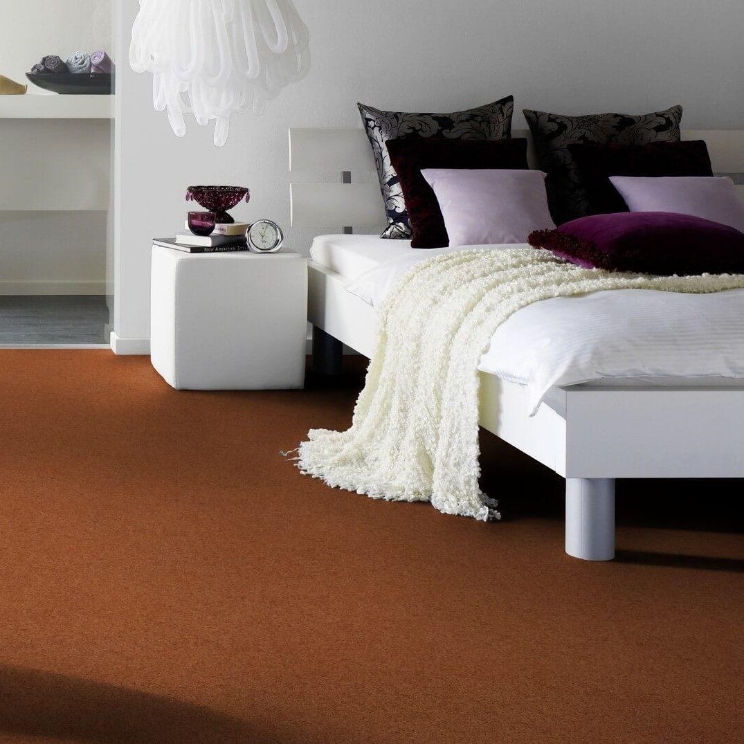 Tufted carpet - CONZANO - VORWERK - polyamide / velvet / plain