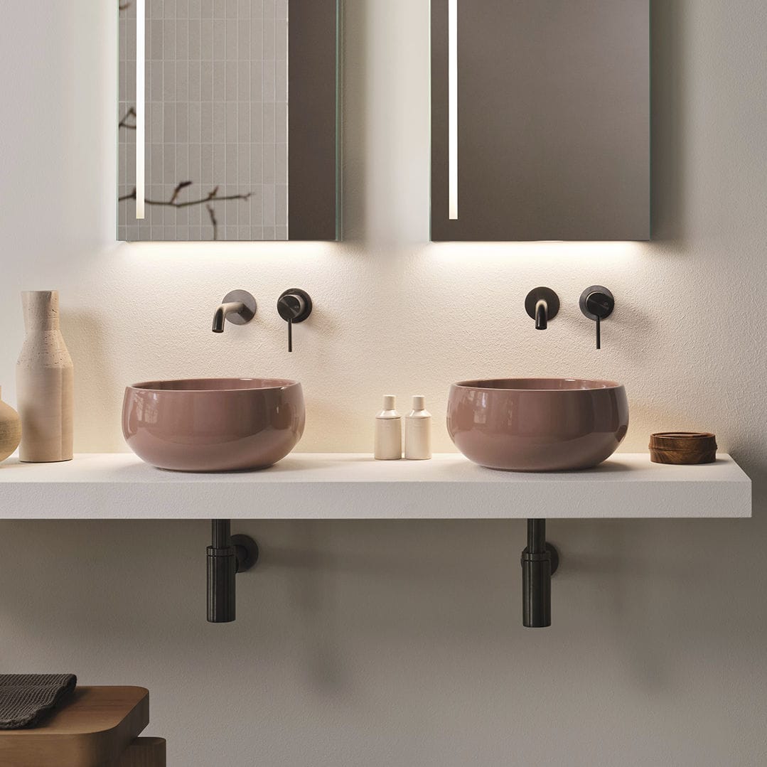 Countertop washbasin - BACINELLA TINO MINI - NINFEA - Ceramica Cielo ...