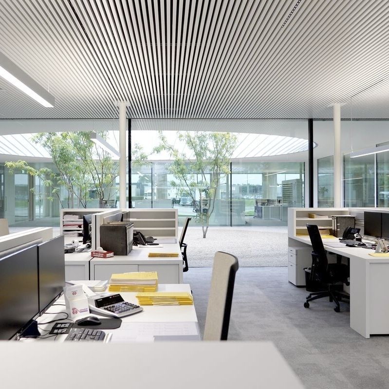 Aluminum ceiling - Luxalon® 30BD / 30BXD PareauLux - Hunter Douglas ...