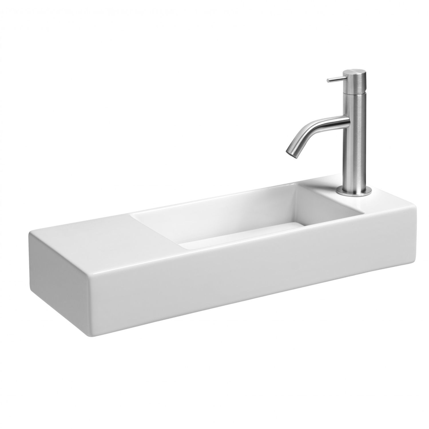 Countertop hand basin - RETTANGOLARE PLUS - A. e T. ITALIA - wall ...