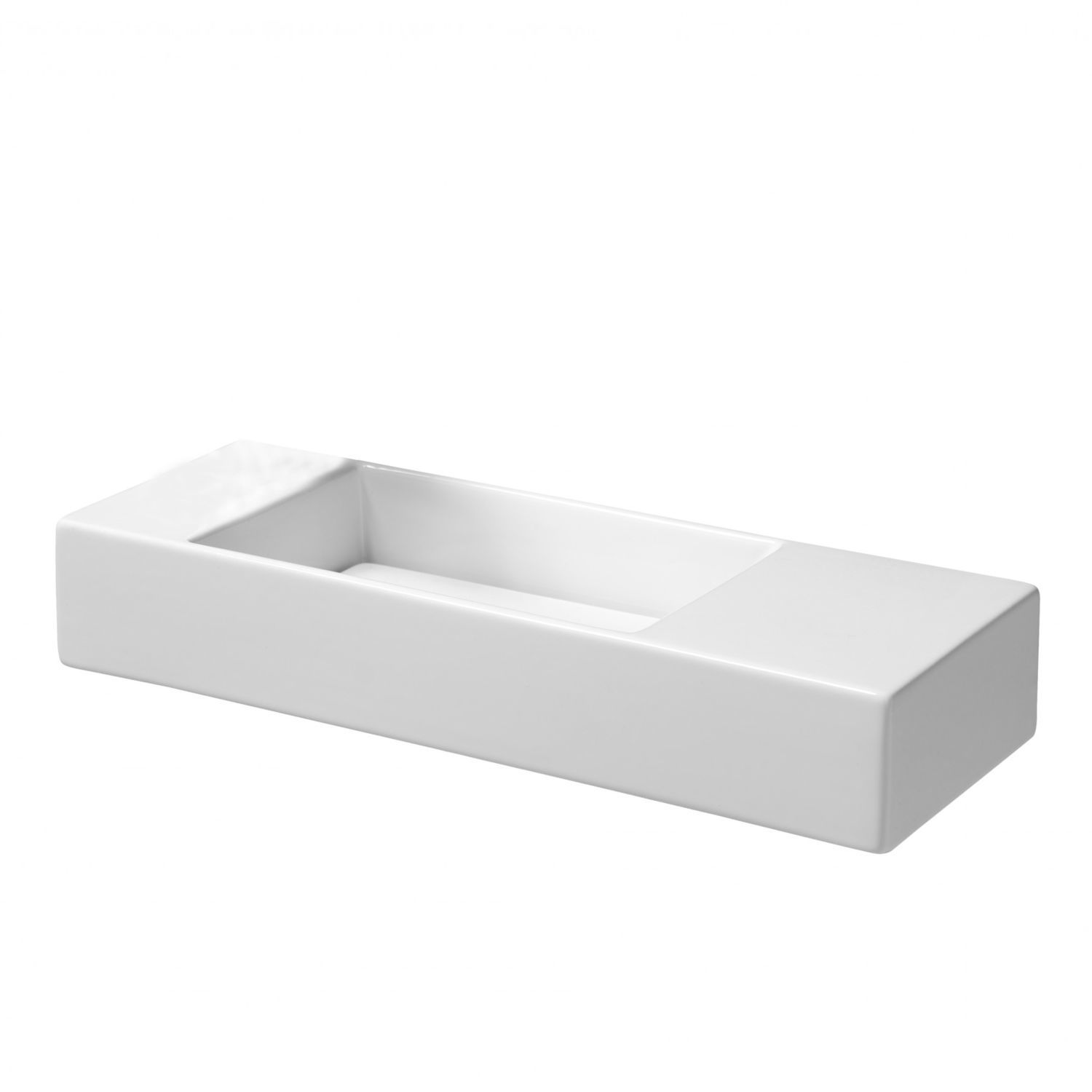 Countertop hand basin - L321 - A. e T. ITALIA - wall-mounted ...