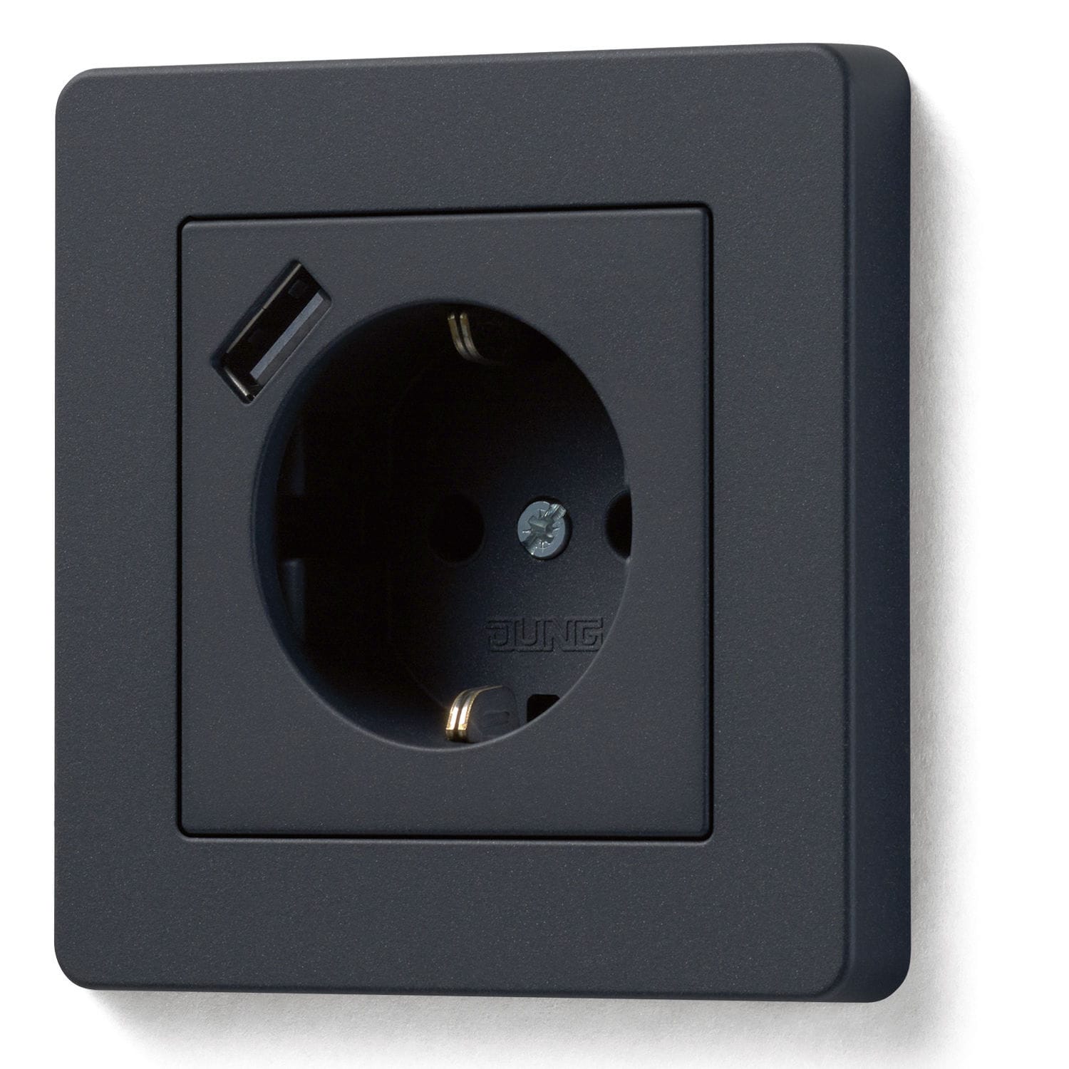 Power socket - A FLOW with USB ports - ALBRECHT JUNG GMBH & CO. KG ...