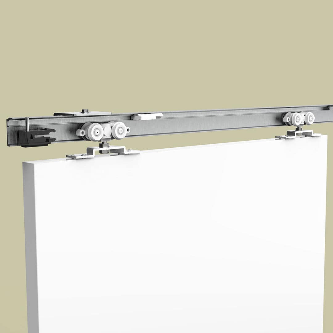 Aluminum sliding system - PRO-TRACK - Ermetika - door / wall-mounted / home