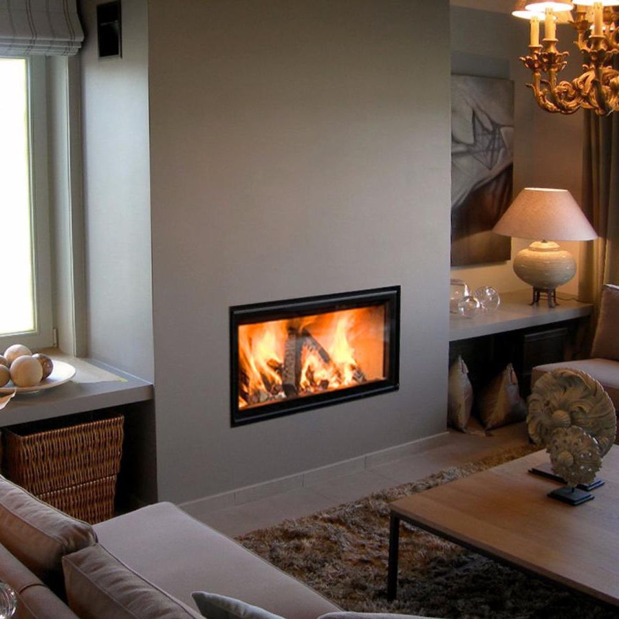 Wood-burning fireplace insert - VENUS 850 GREEN PLUS - M-Design