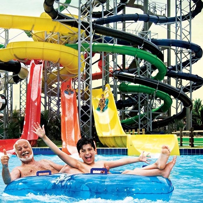 Curved slide - GIANT AQUATUBE - WhiteWater - for water park / tubular ...