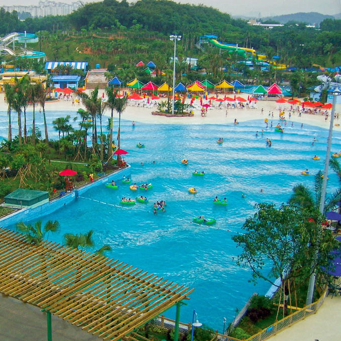 Wave swimming pool - DUAL WAVE POOL - WhiteWater - outdoor / in-ground ...