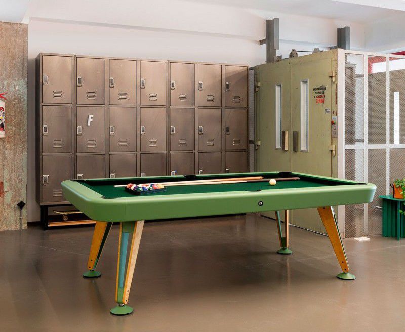 Contemporary pool table - DIAGONAL - RS LIFE - commercial / home / wooden