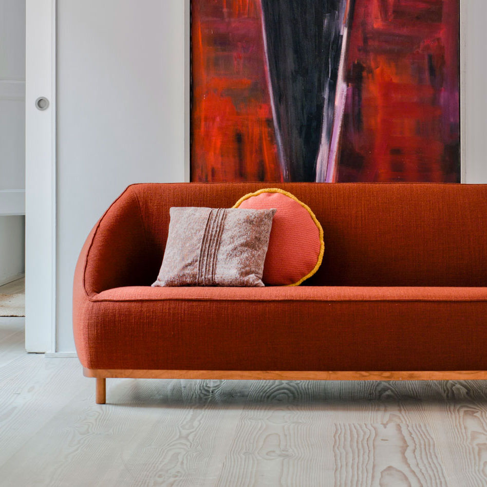 Sofa cushion - REW - SANCAL - square / rectangular / patterned