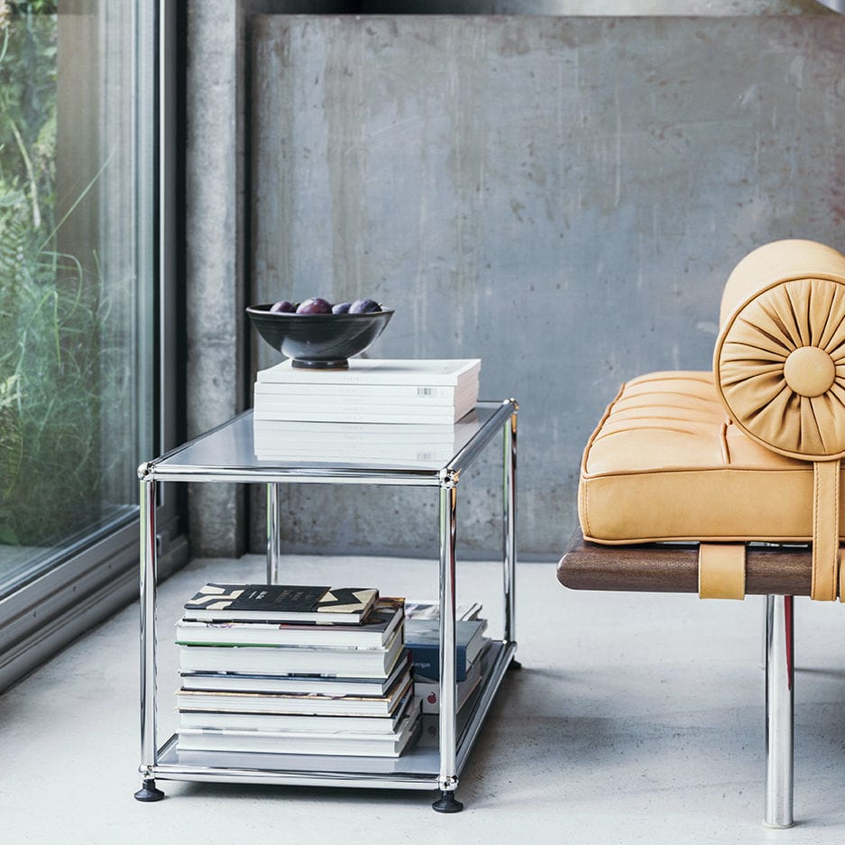 Contemporary side table - USM Haller - USM Modular Furniture - metal ...