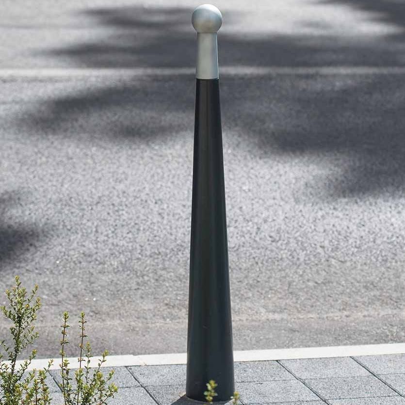 Security post - KOBÉ - AREA - steel / aluminum / high