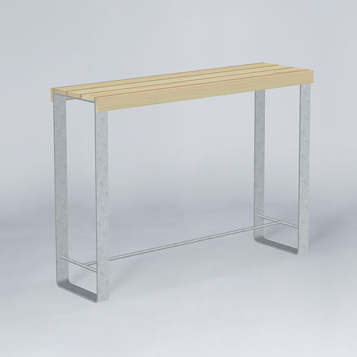 Contemporary high bar table - ATLANTIQUE - AREA - ash / pine / powder ...