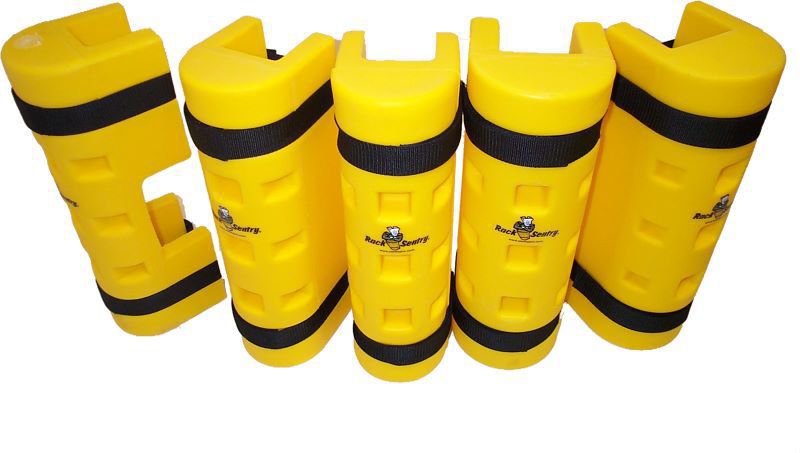 Shelving pillar protector - Sentry Protection - easy to install / high-visibility