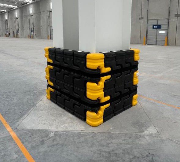 Concrete column pillar protector - Sentry Protection - adjustable / large