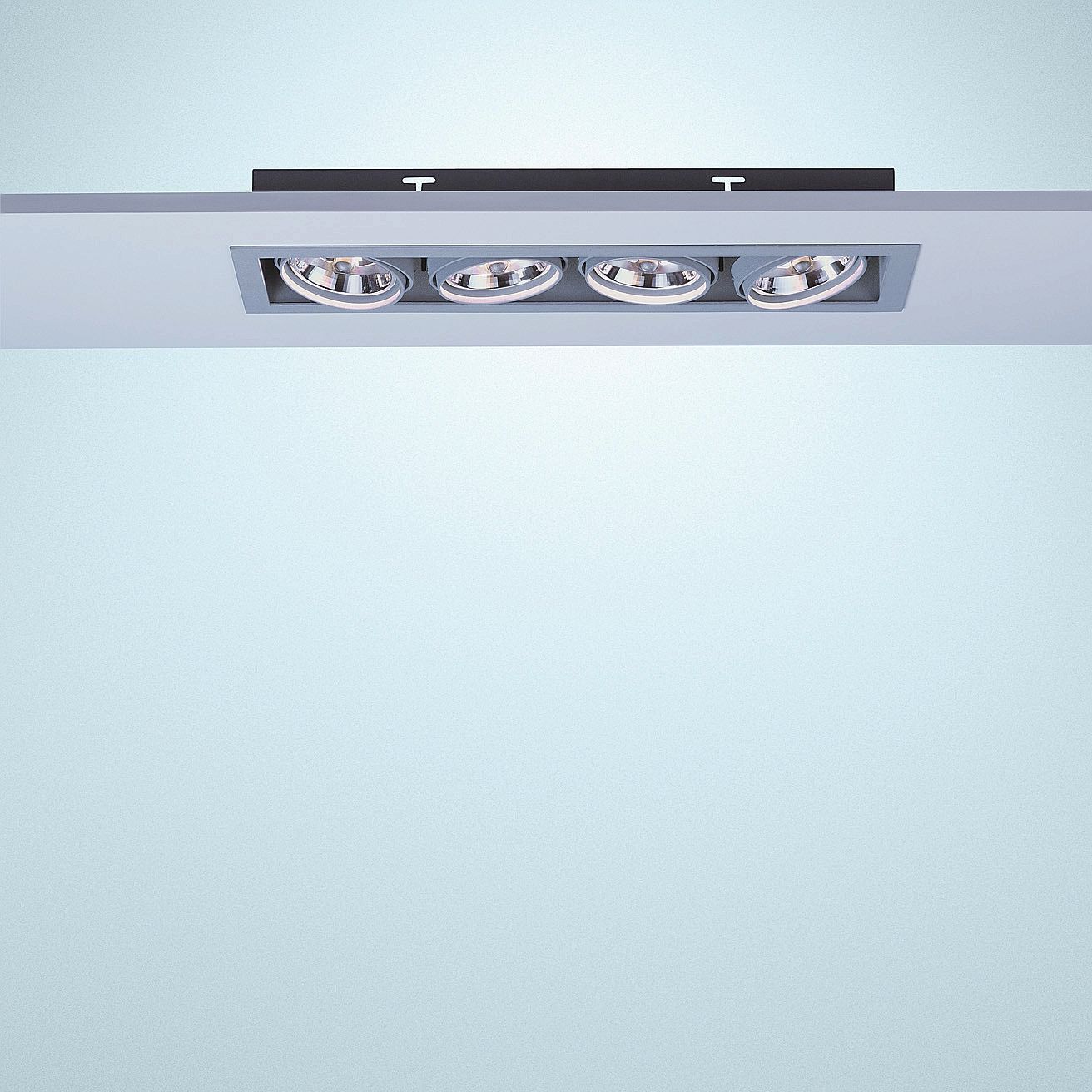 Recessed ceiling spotlight - CARDAN - LFF - LED / halogen / round