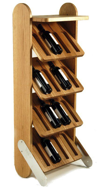 Bottle display rack - 04 - Emme Group - wooden / for shop
