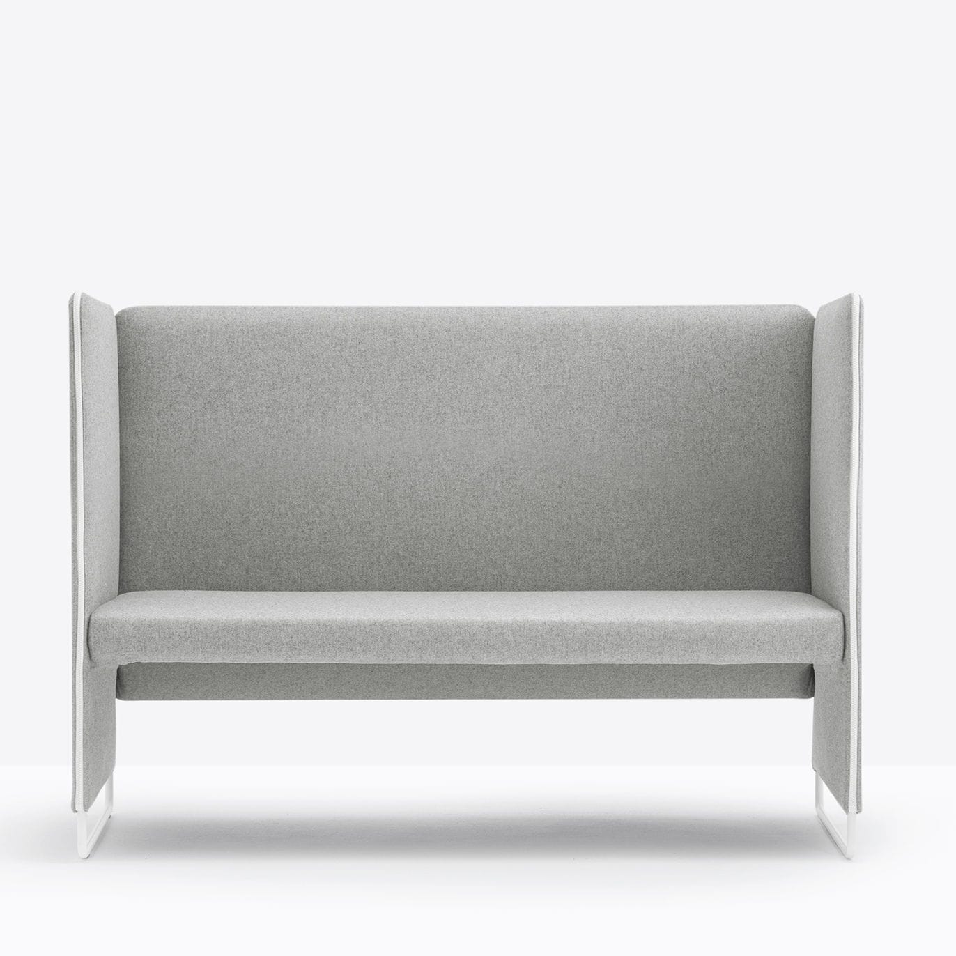 Contemporary upholstered bench - ZIPPO ZIP2P/100 - PEDRALI - fabric ...
