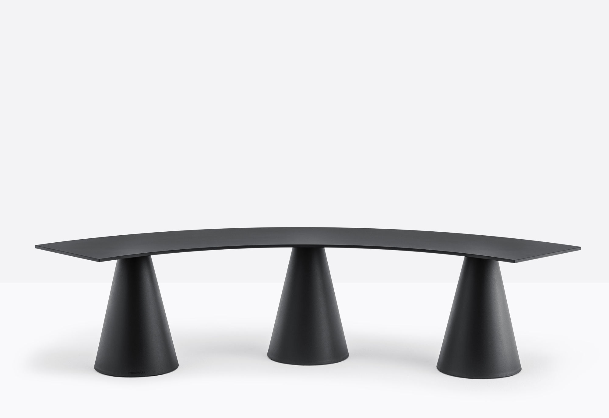 Contemporary bench - IKON B863_1C - PEDRALI - polypropylene / modular ...