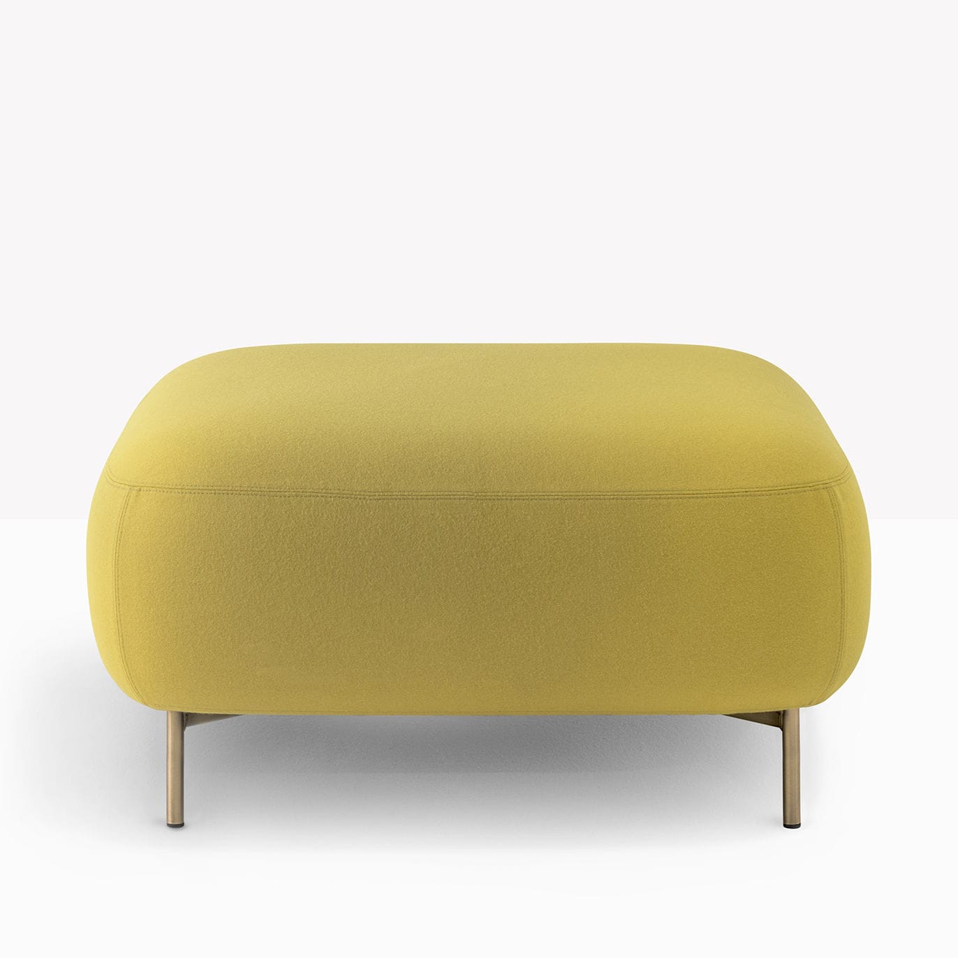 Contemporary pouf - BUDDY 213 - PEDRALI - aluminum / polyurethane foam ...