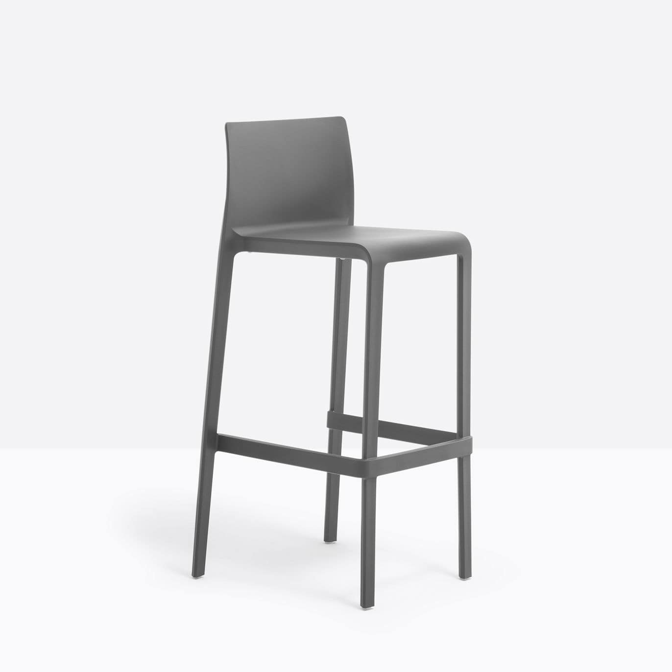Contemporary bar chair - VOLT 678 - PEDRALI - polypropylene ...