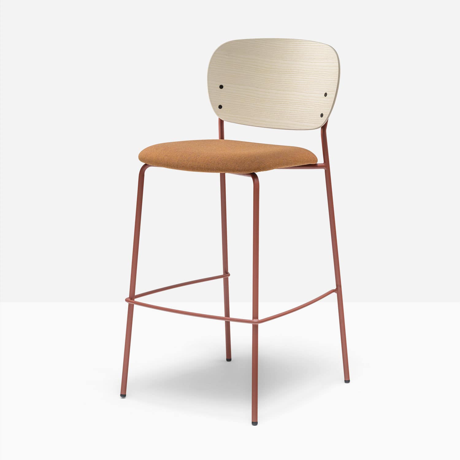 Contemporary bar chair - Jazz 3709 - PEDRALI - indoor / fabric ...