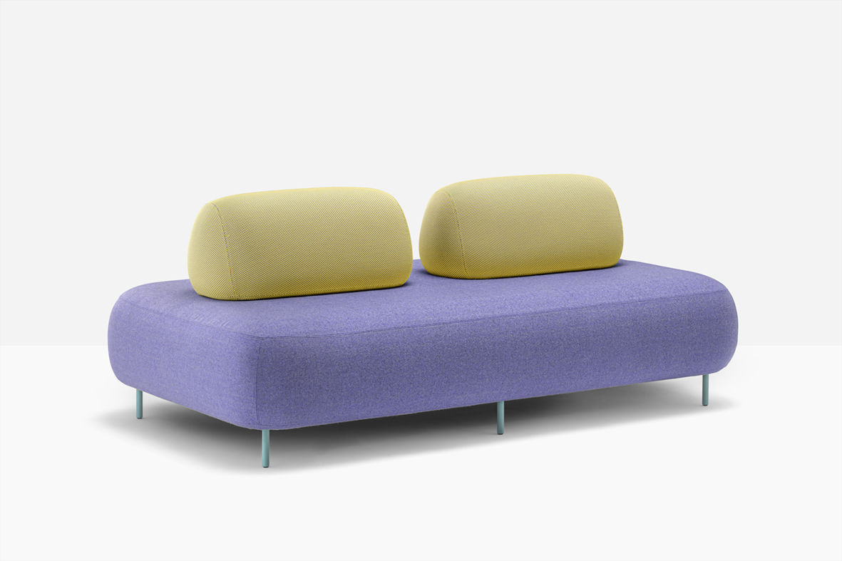Upholstered sofa - buddy oasi 208-209 - PEDRALI - contemporary / fabric ...