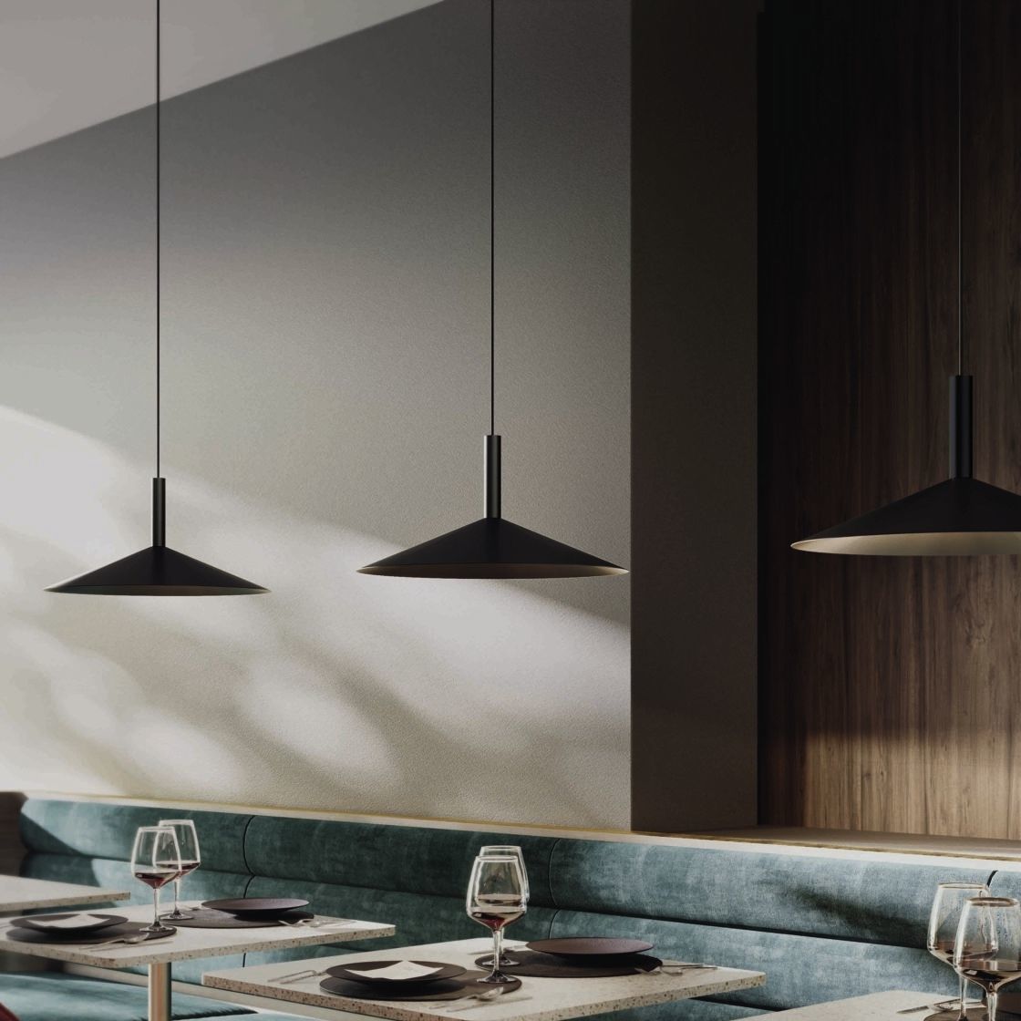 Pendant lamp - ALTURA - PENTA - metal / industrial style / corded