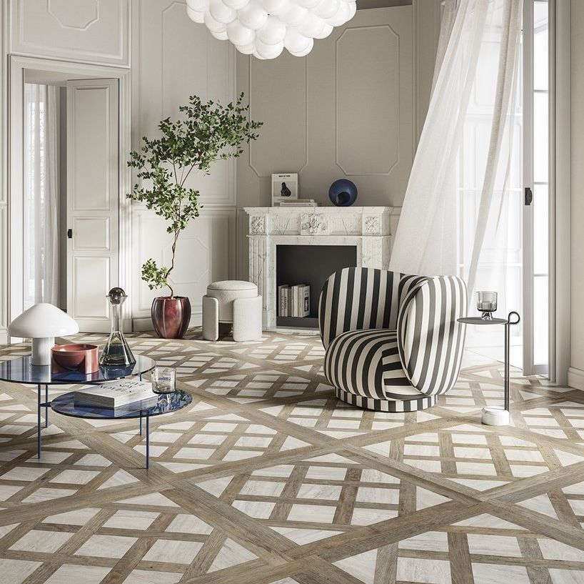 Porcelain tile - YORKWOOD - Ceramica Sant' Agostino - wood / matte / indoor