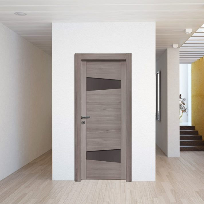 Interior door - Vision - Nusco - laminate / swing / contemporary