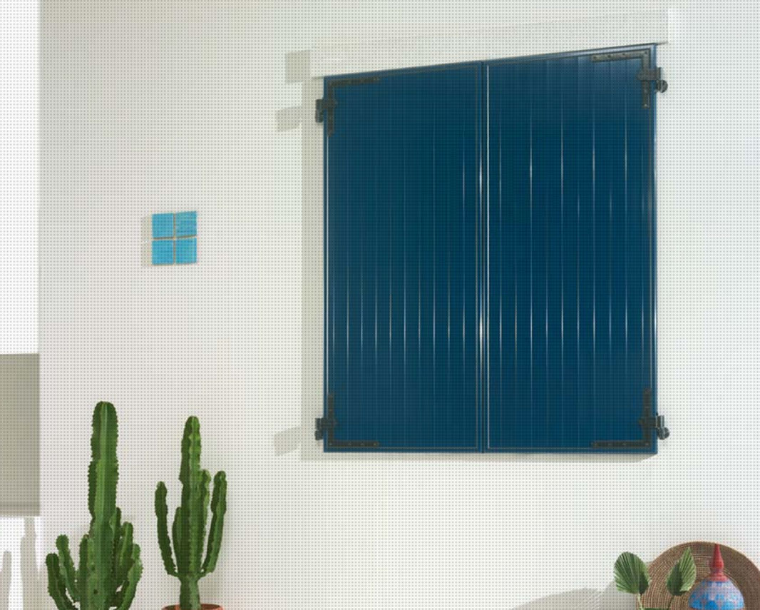 Swing shutter - ECLISSA SCURO - SPI - aluminum / door / window