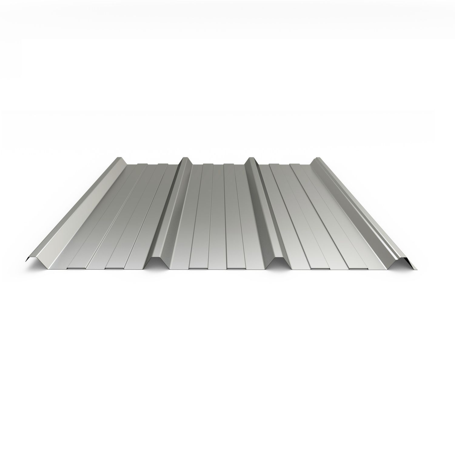 Ribbed sheet metal - EUROCOVER 40N - EUROPERFIL, SA - galvanized steel ...