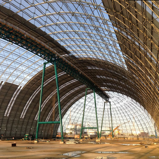 Tensile structure metal truss - NAVE DE COQUE COATZACOALCOS - Lanik