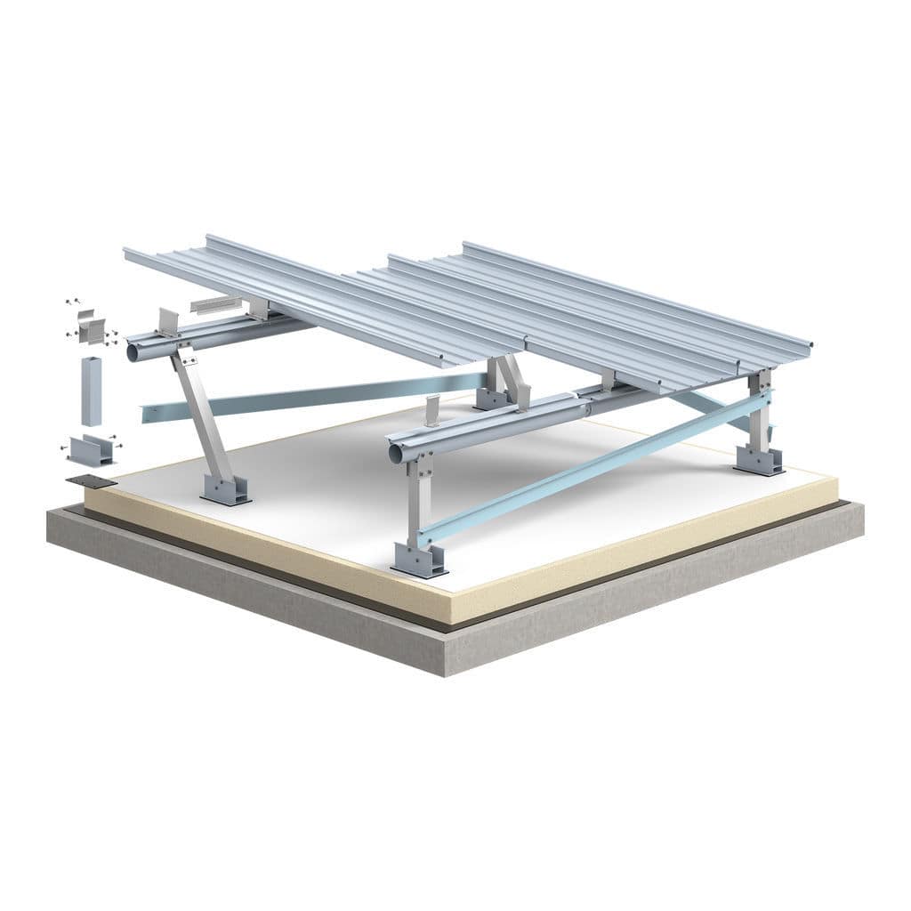 Aluminium roof system - VARIO LB - Kalzip - standing seam / metal ...