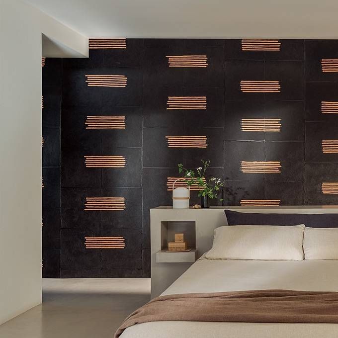 Contemporary wallpaper - Hanji - Elitis - geometric / customizable ...